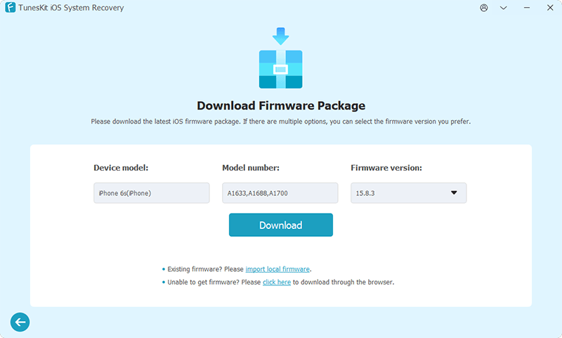 [OFFICIAL] User Guide of TunesKit iOS System Recovery