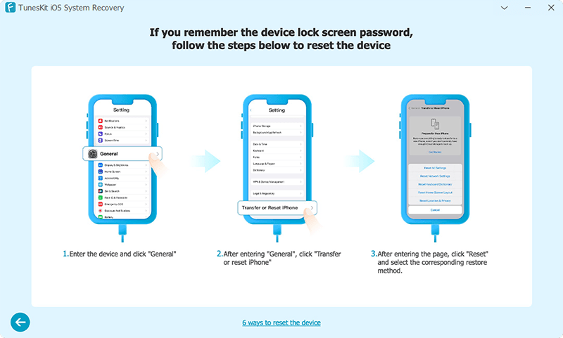 [OFFICIAL] User Guide of TunesKit iOS System Recovery