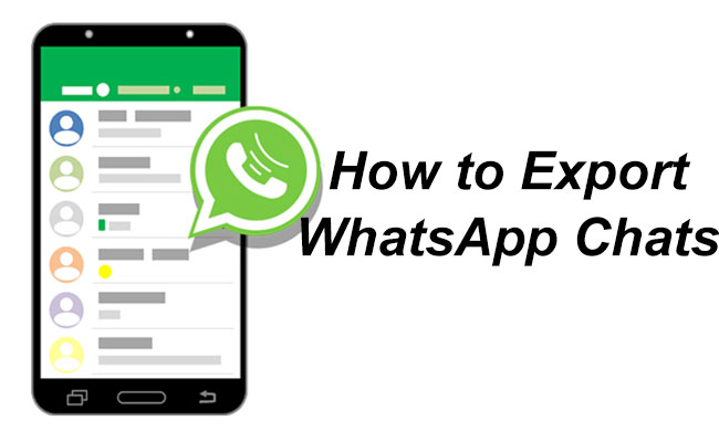 How to Export WhatsApp Chats from Phone